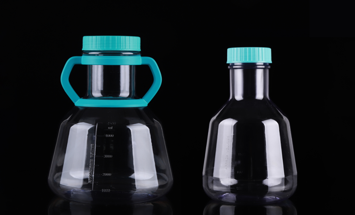 Flacon Erlenmeyer de înaltă eficiență de 3l - Filara Biomed